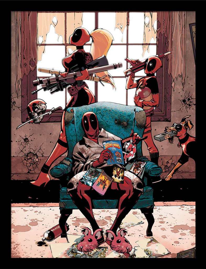 Deadpool - Family Framed poster | Buy at UKposters