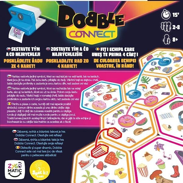 Dosková hra Dobble Connect | Plagáty, darčeky, merch | Posters.sk