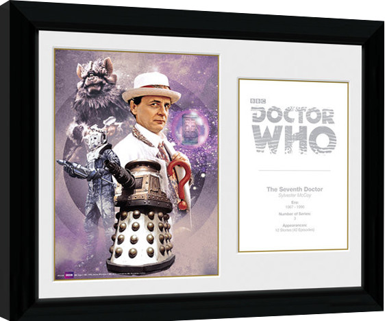 Poster con cornice Doctor Who - 7th Doctor Sylvester McCoy | Poster ...