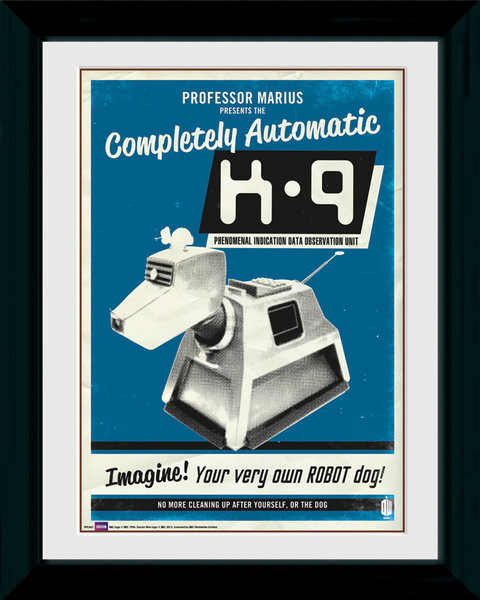 Poster encadré Doctor Who - K9 | Posters, tableaux | Europosters
