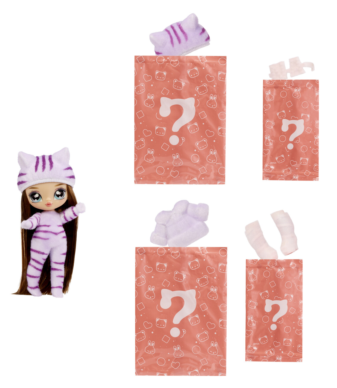 Doll Na! Na! Na! - Surprise Fuzzy Doll - Tabby Cat Girl | Tips for ...