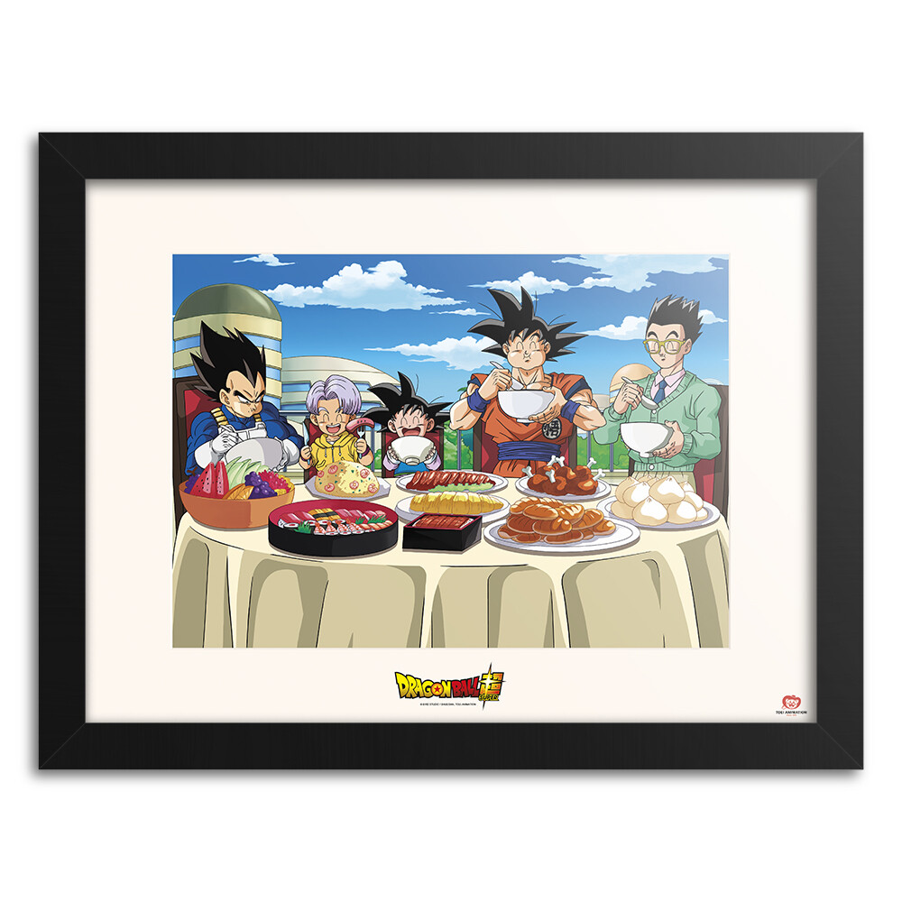 Lámina enmarcada Dragon Ball - Super Universe Feast| Pósters, cuadros ...