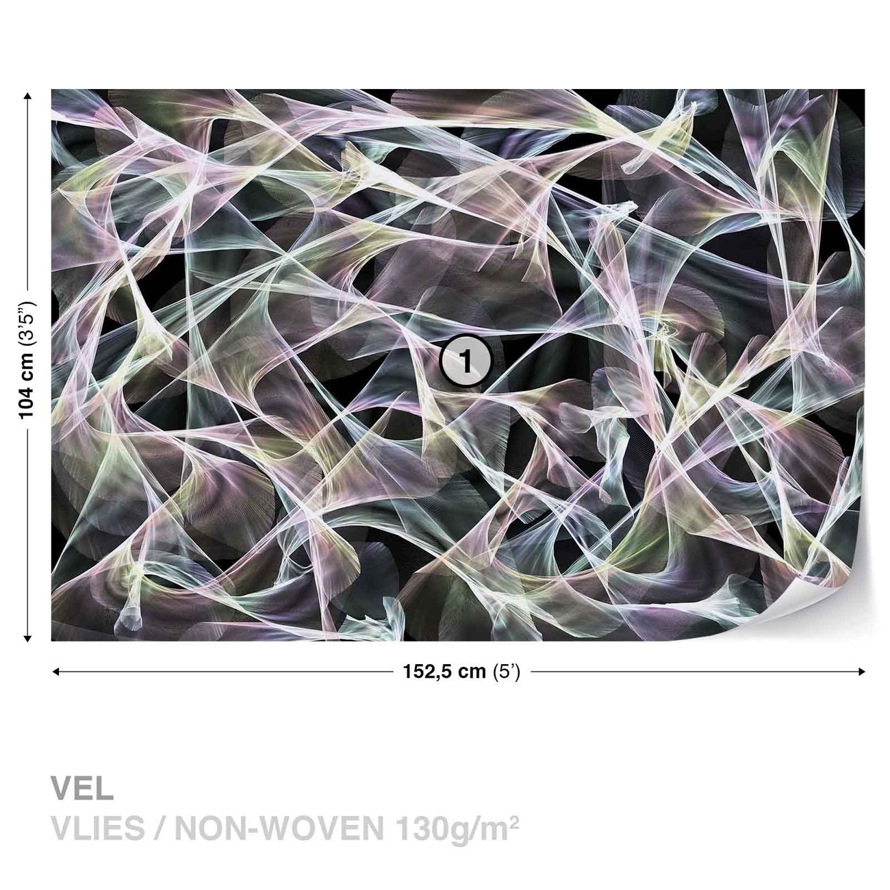 Abstract Modern Art Fotobehang, Behang - Bestel nu op EuroPosters.nl