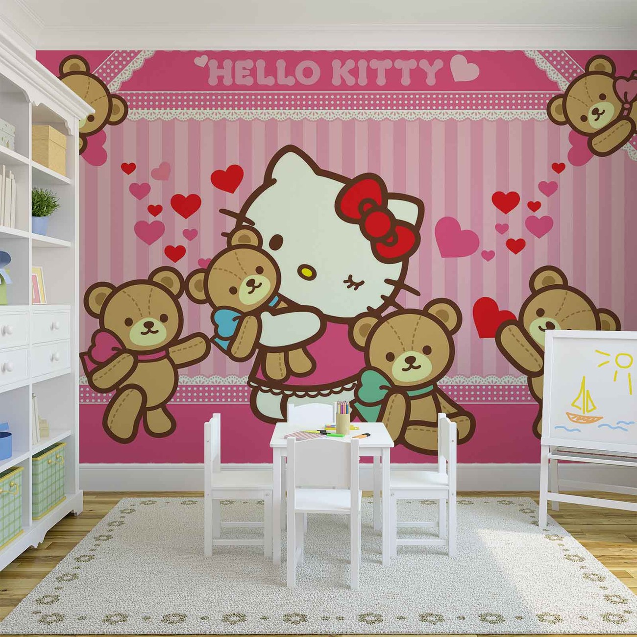 Hello Kitty Fotobehang, Behang - Bestel nu op EuroPosters.nl