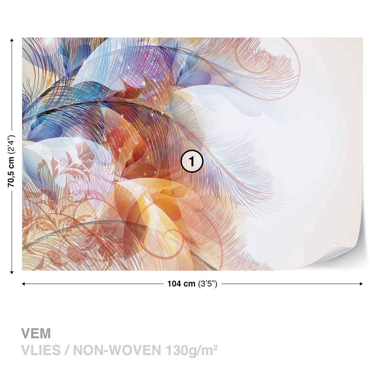 Fotomural Arte abstracto, Papel pintado | Posters.es