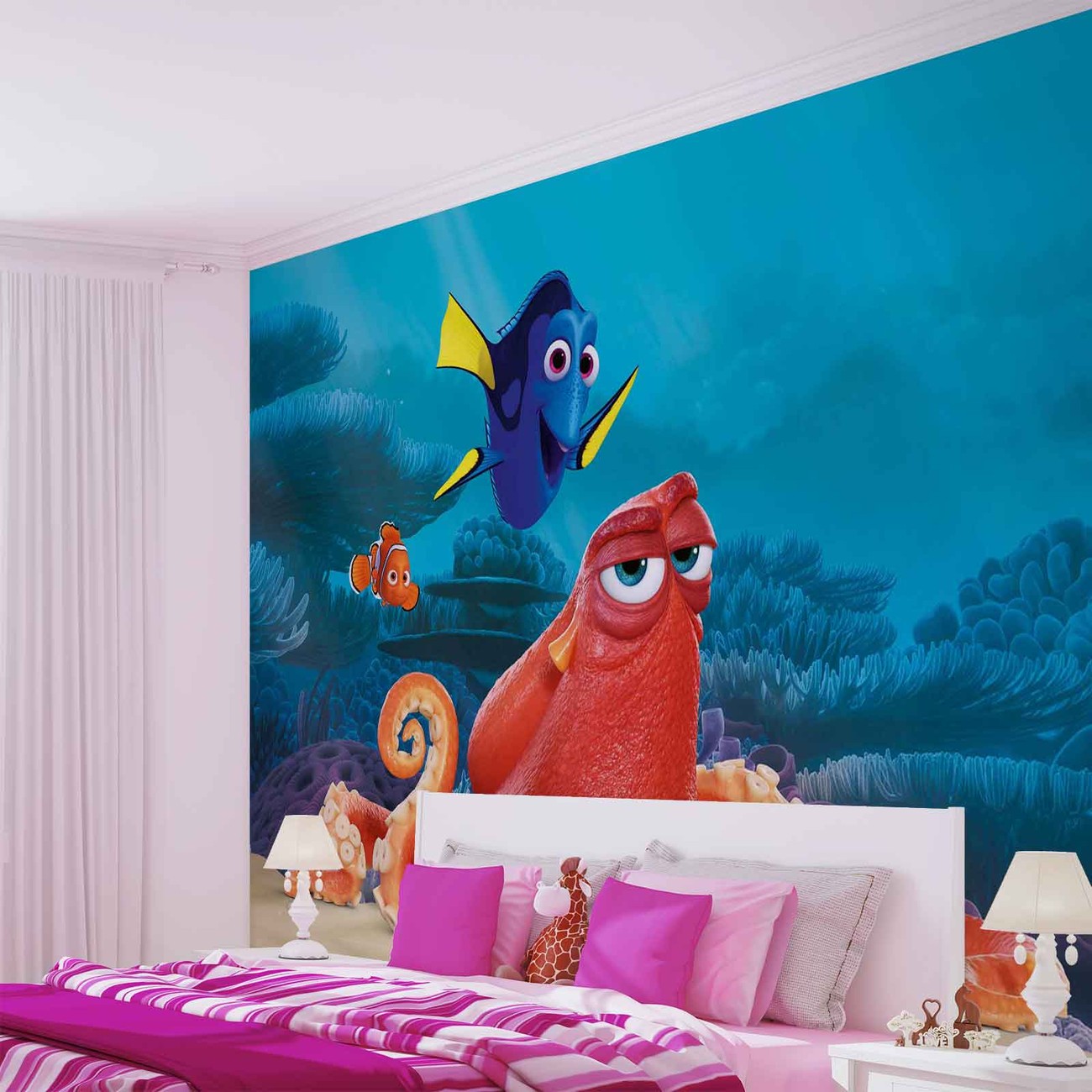 Fotomural Disney Encontrando Nemo Dory, Papel pintado | Posters.es