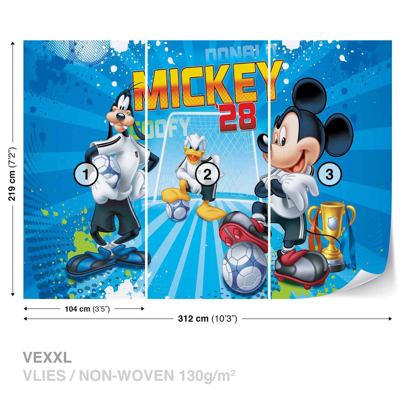 Fotomural Disney Mickey Mouse, Papel pintado | Posters.es