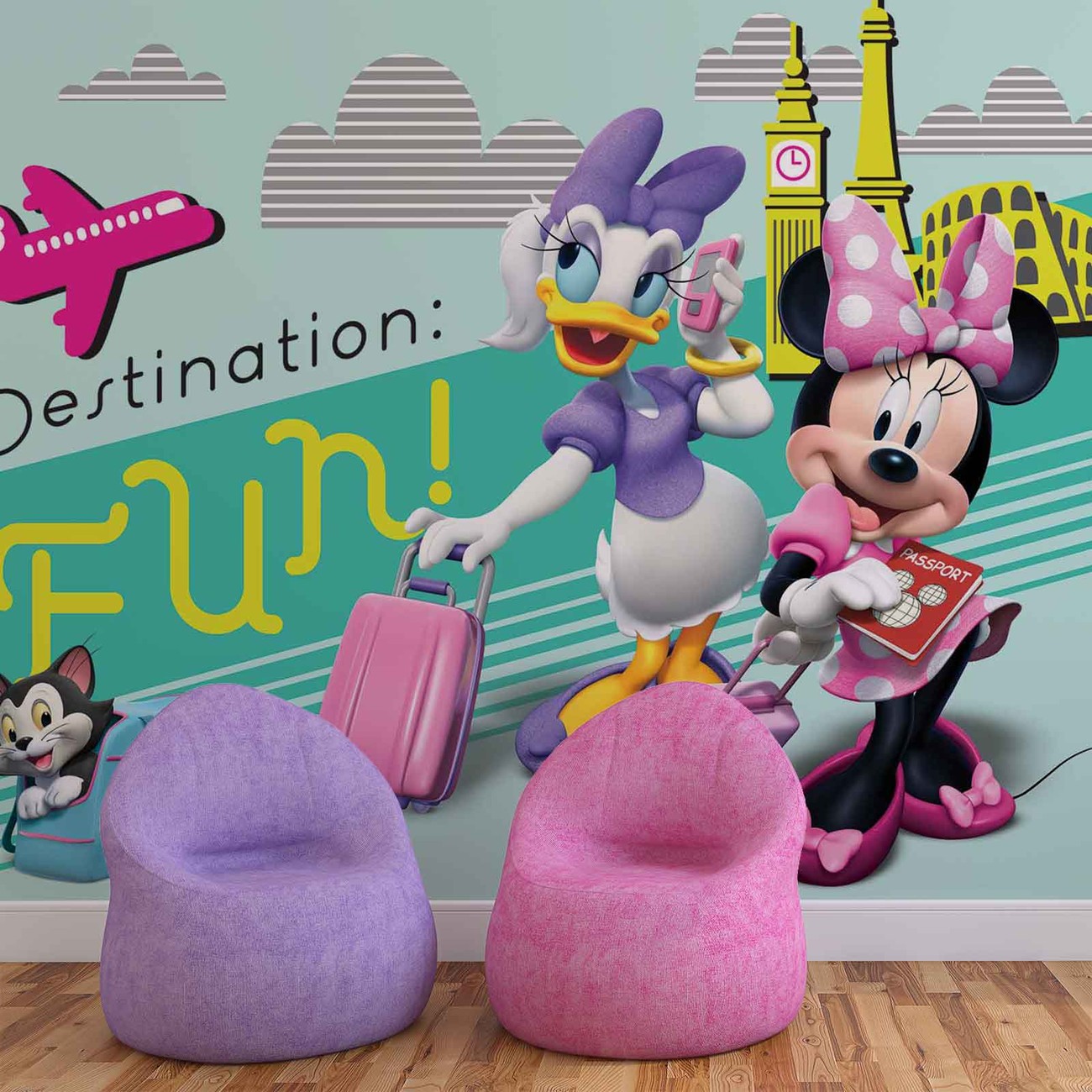 Fotomural Disney Minnie Mouse, Papel pintado | Posters.es