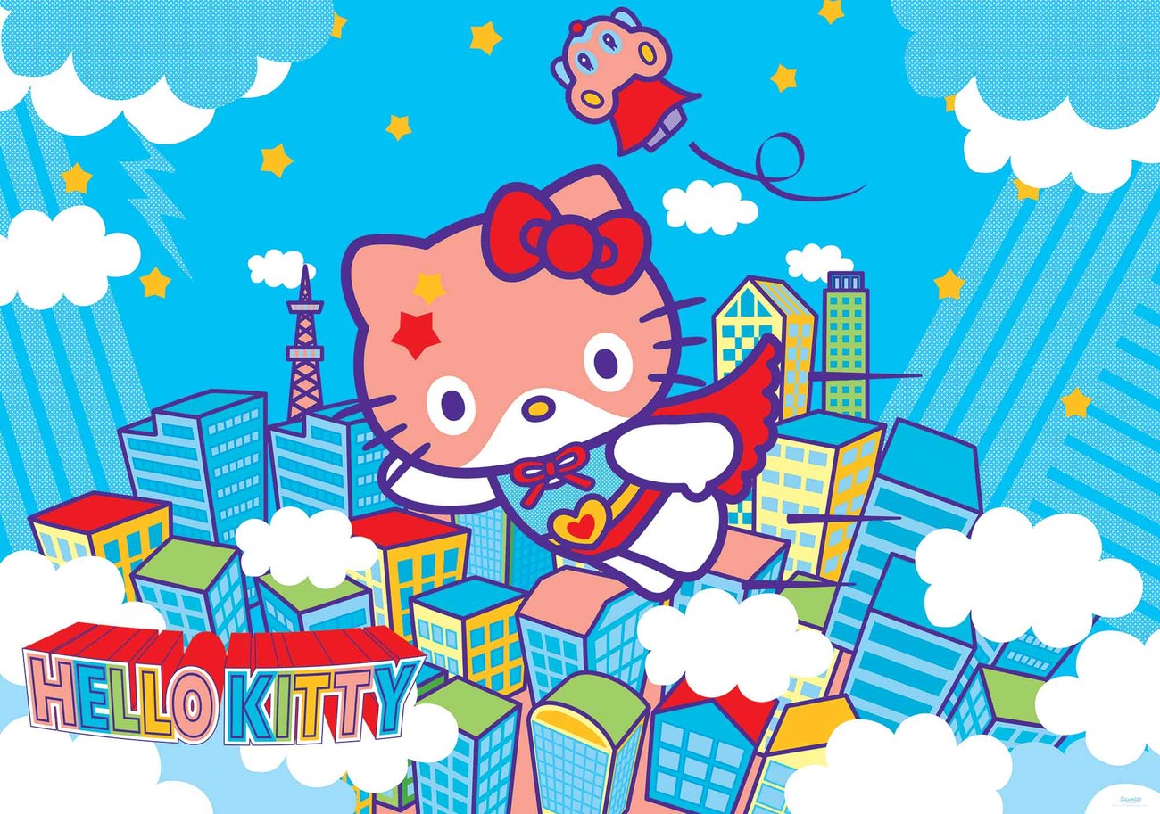 Fotomural Hola gatito, Papel pintado | Posters.es