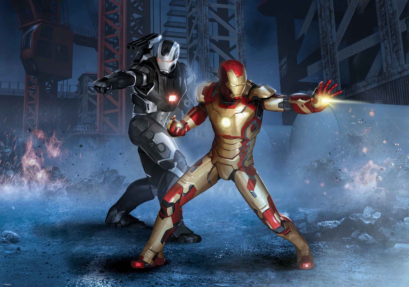 Fotomural Iron Man Marvel Avengers Papel Pintado Posters Es