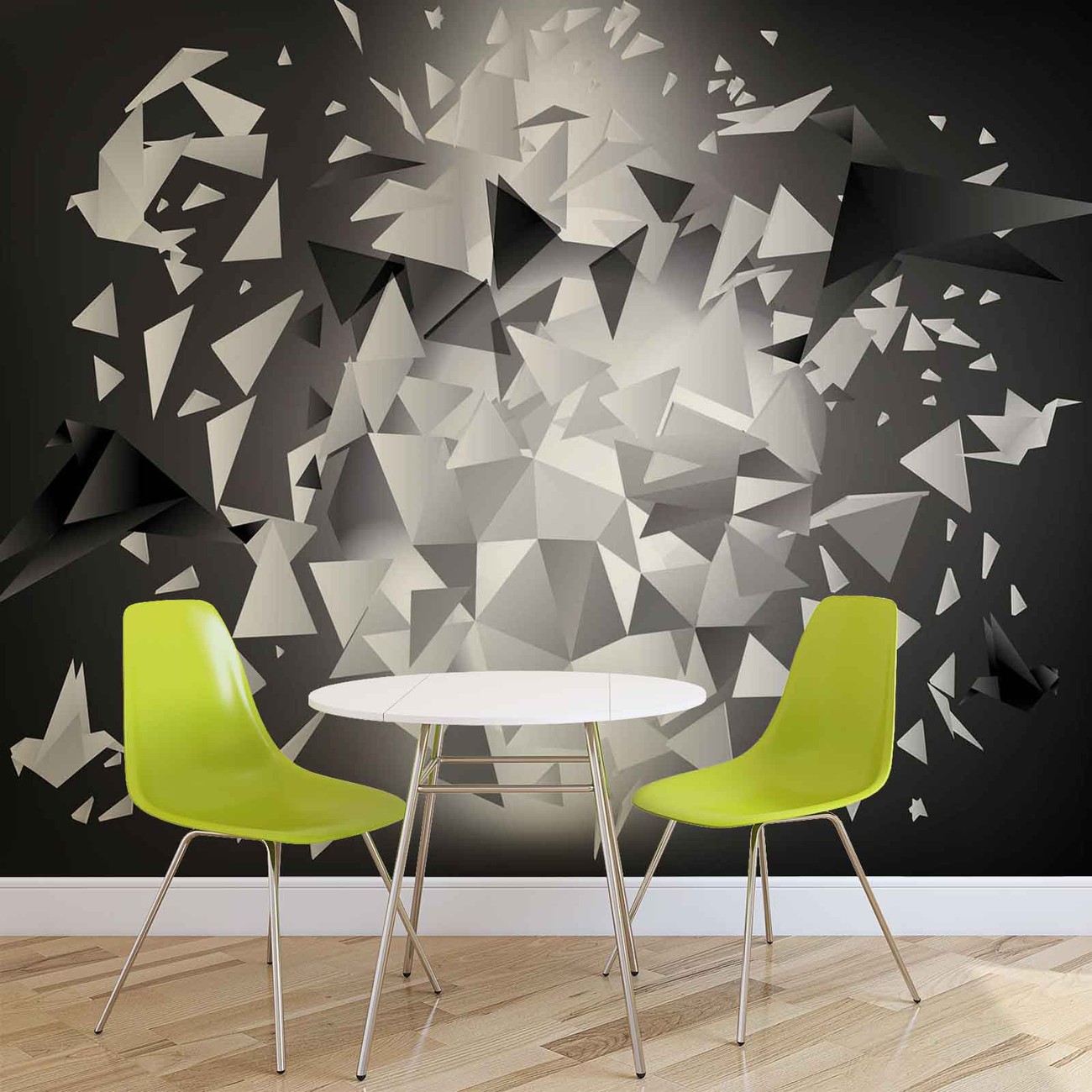 Fotomural pajaros abstractos, Papel pintado | Posters.es