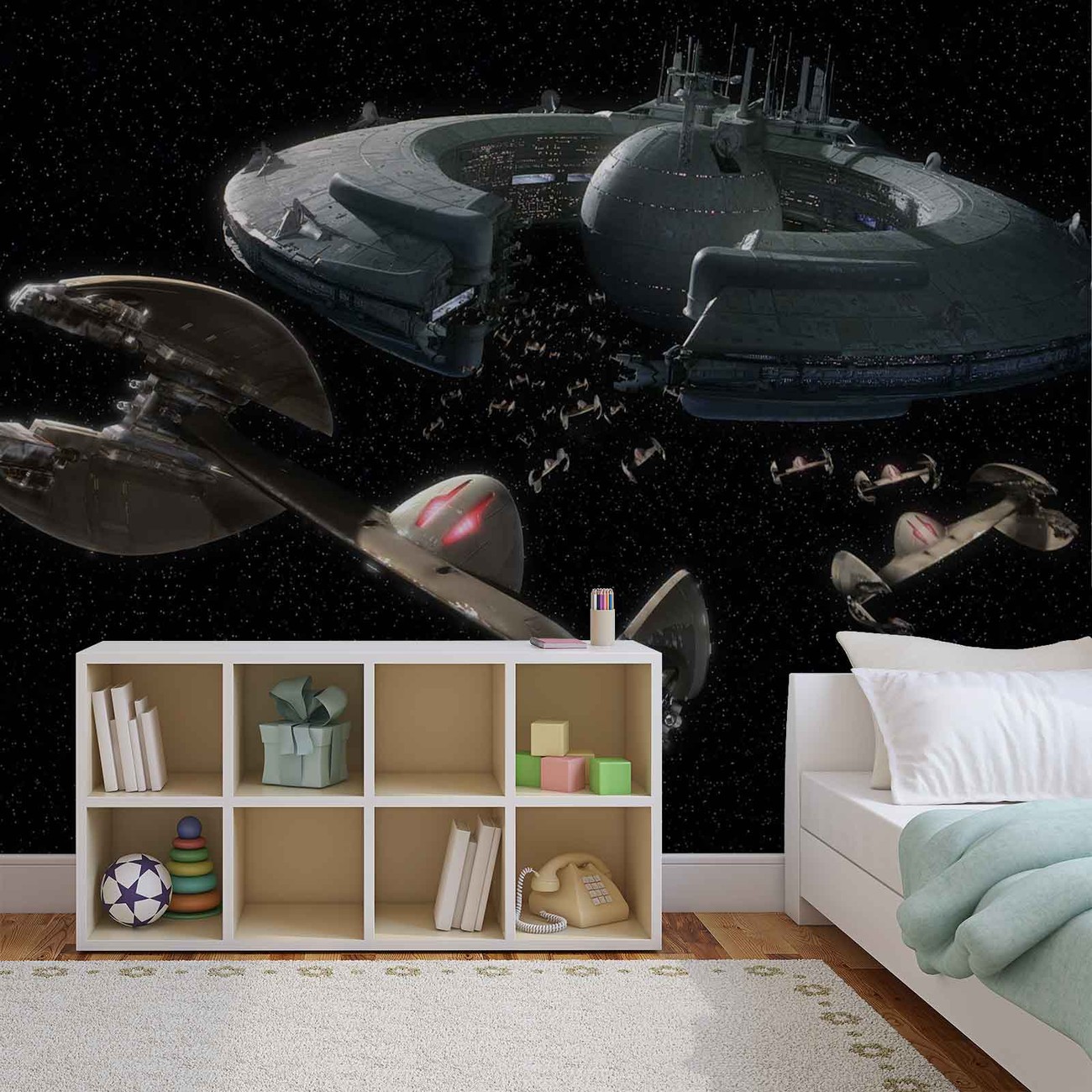 Star Wars Droid Control Ship Lucrehulk Fototapet, Tapet på EuroPosters.se