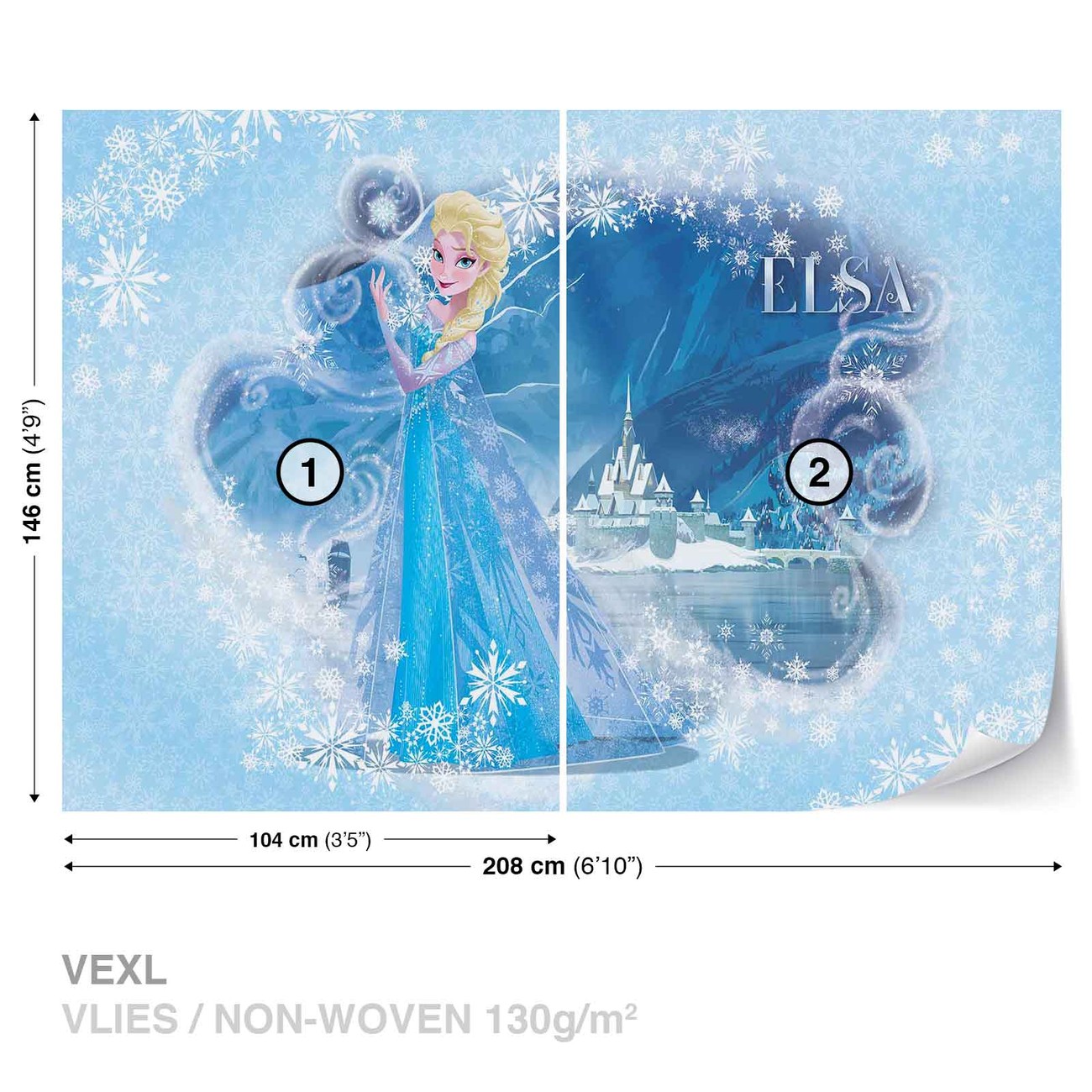 Disney Frozen Elsa Fotótapéta, Fali tapéta, Tapéta az Europosters.hu-n