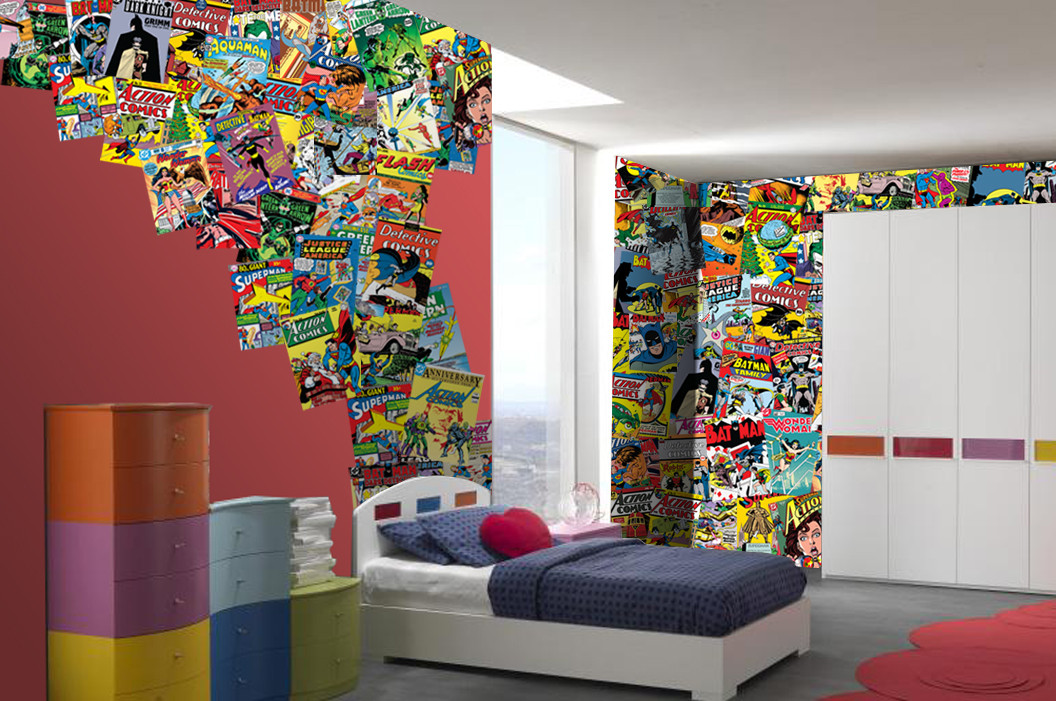 Fototapete, Tapete Comic bei Europosters