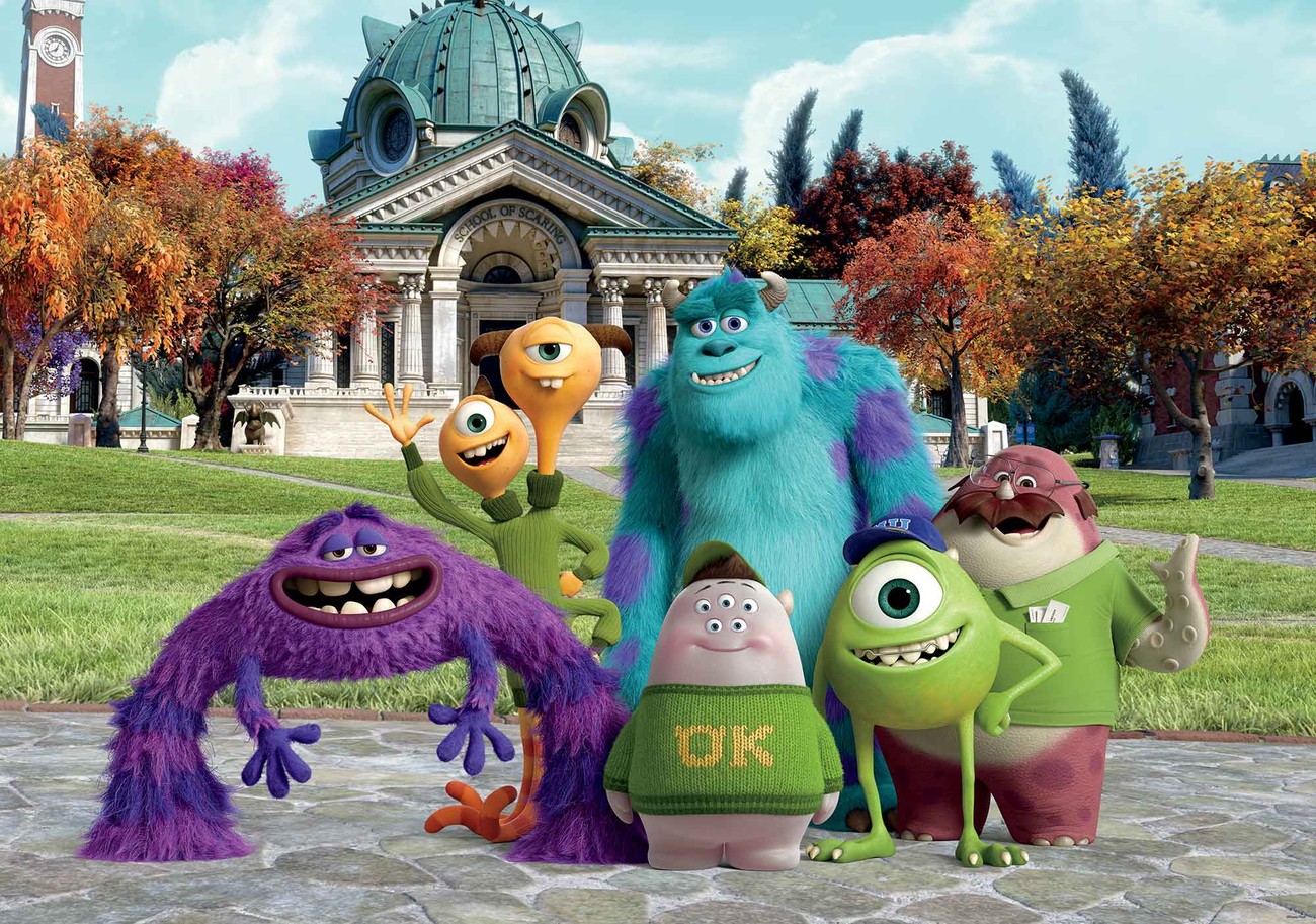 Fototapete, Tapete Disney Monsters AG bei EuroPosters - Kostenloser Versand