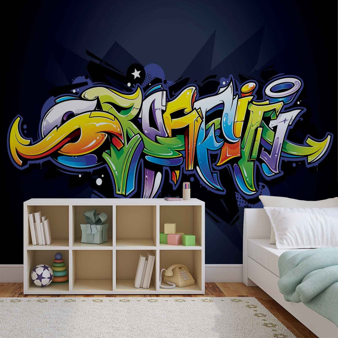 Fototapete, Tapete Graffiti Street Art bei EuroPosters - Kostenloser ...