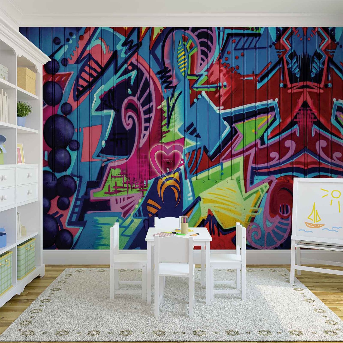 Fototapete, Tapete Graffiti Street Art bei EuroPosters - Kostenloser ...