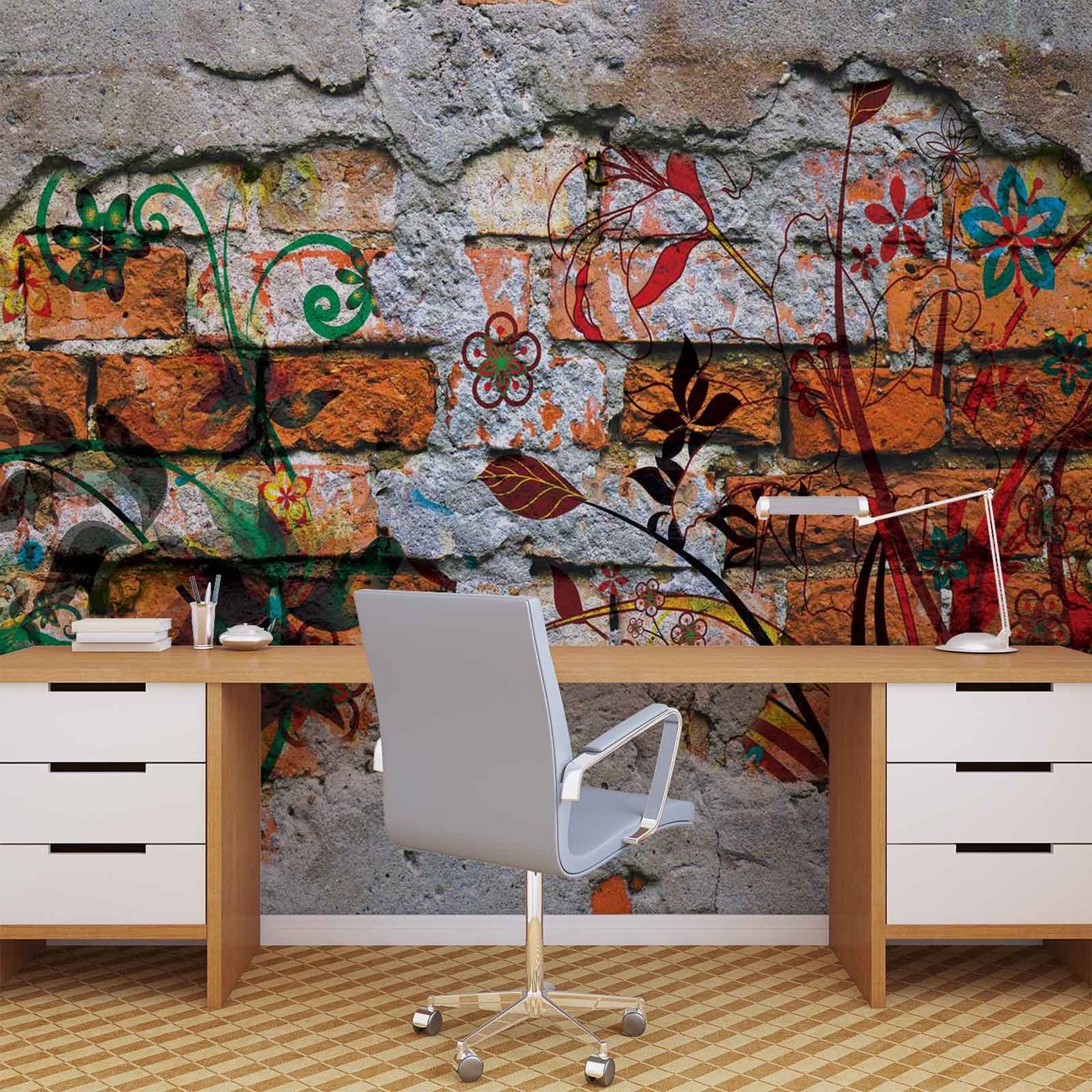 Fototapete, Tapete Wand Graffiti Street Art bei EuroPosters ...