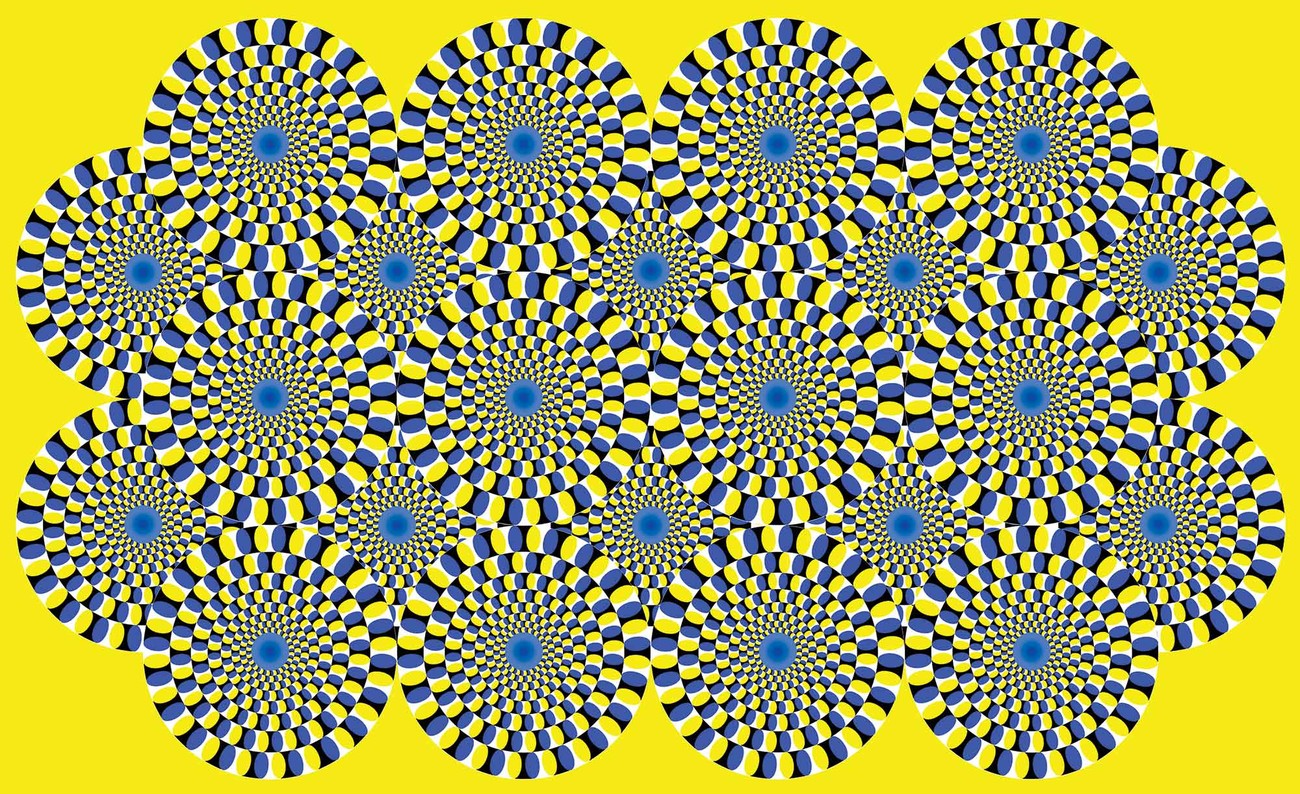 Abstrakcja iluzja Fototapeta, Tapeta | Kup na Posters.pl