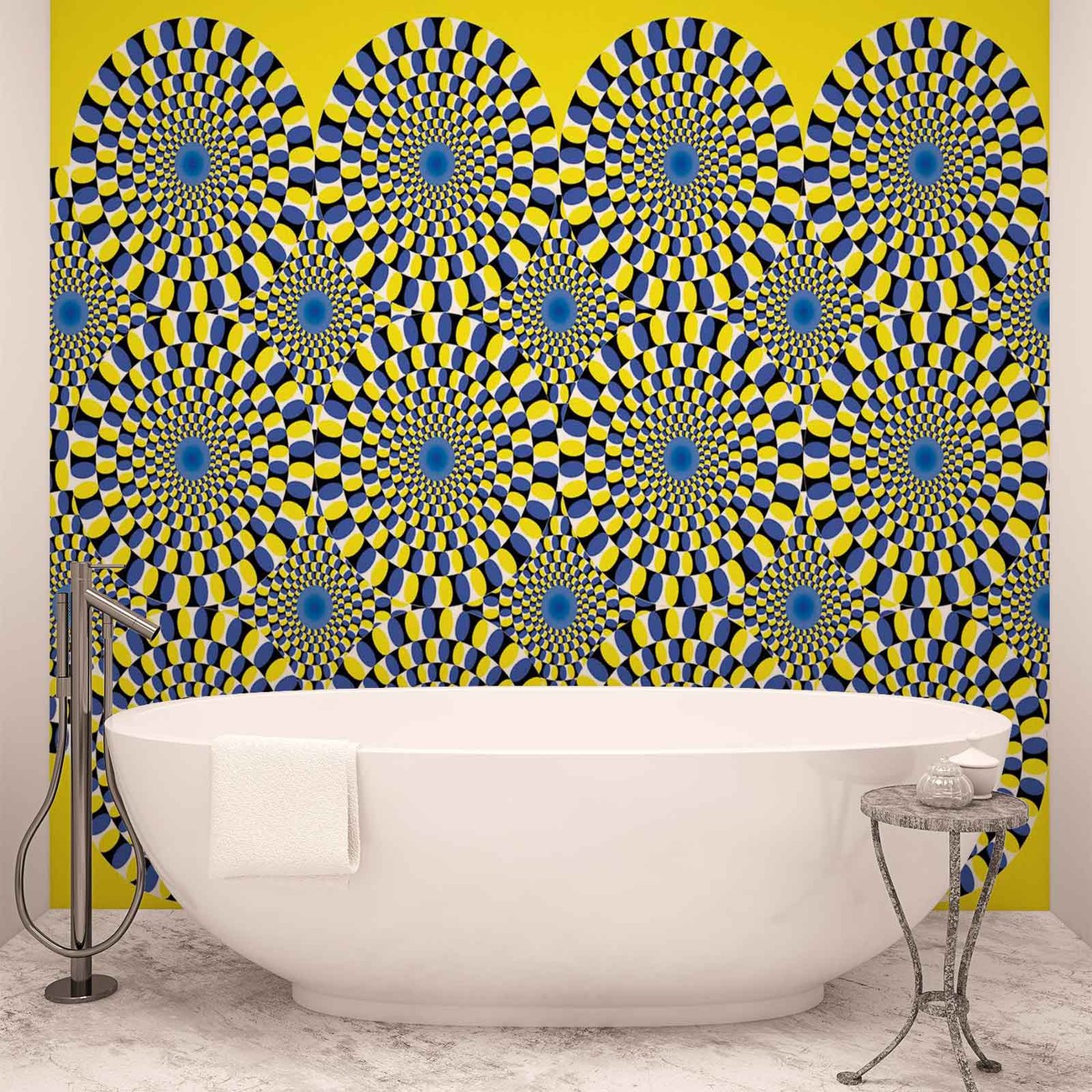 Abstrakcja iluzja Fototapeta, Tapeta | Kup na Posters.pl