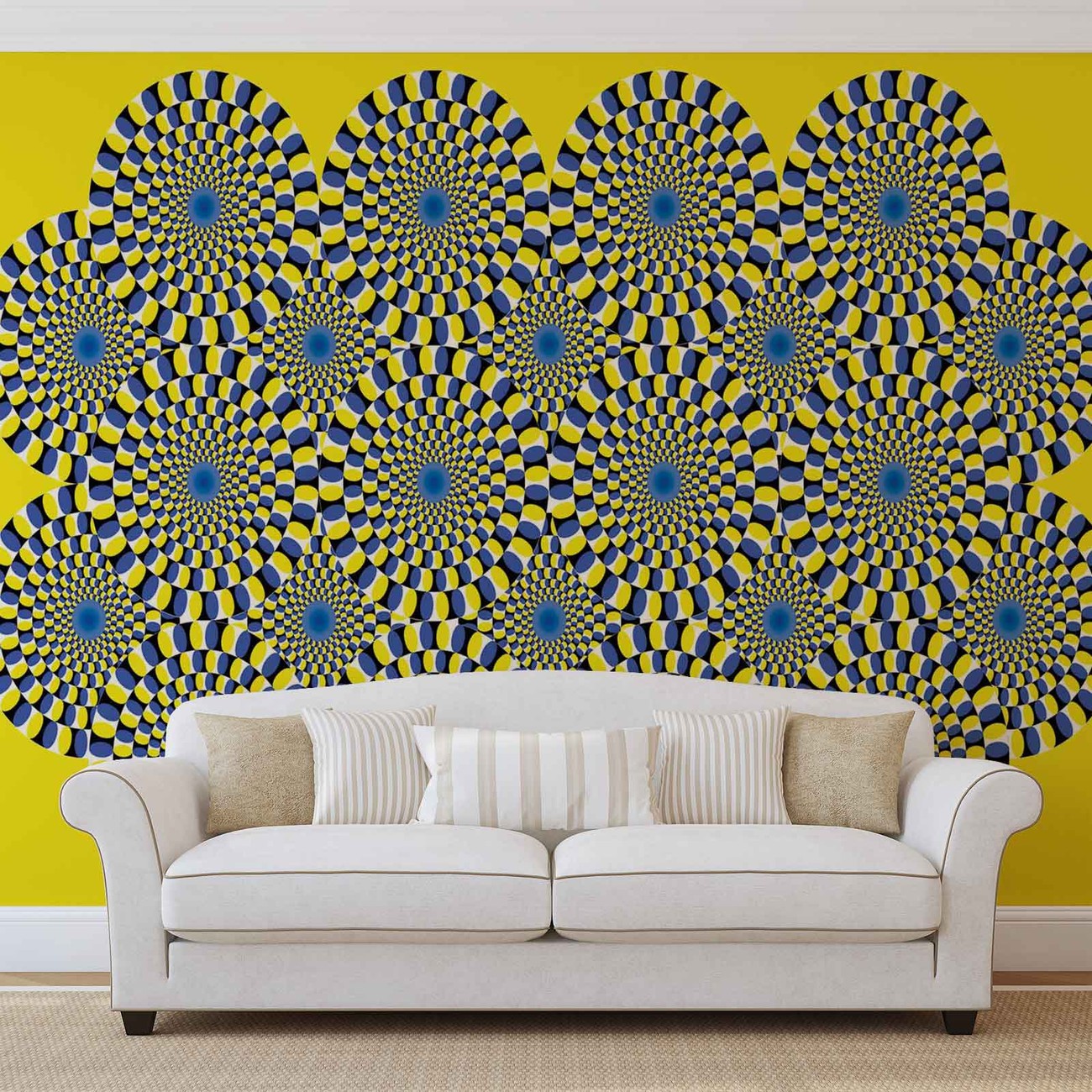 Abstrakcja iluzja Fototapeta, Tapeta | Kup na Posters.pl