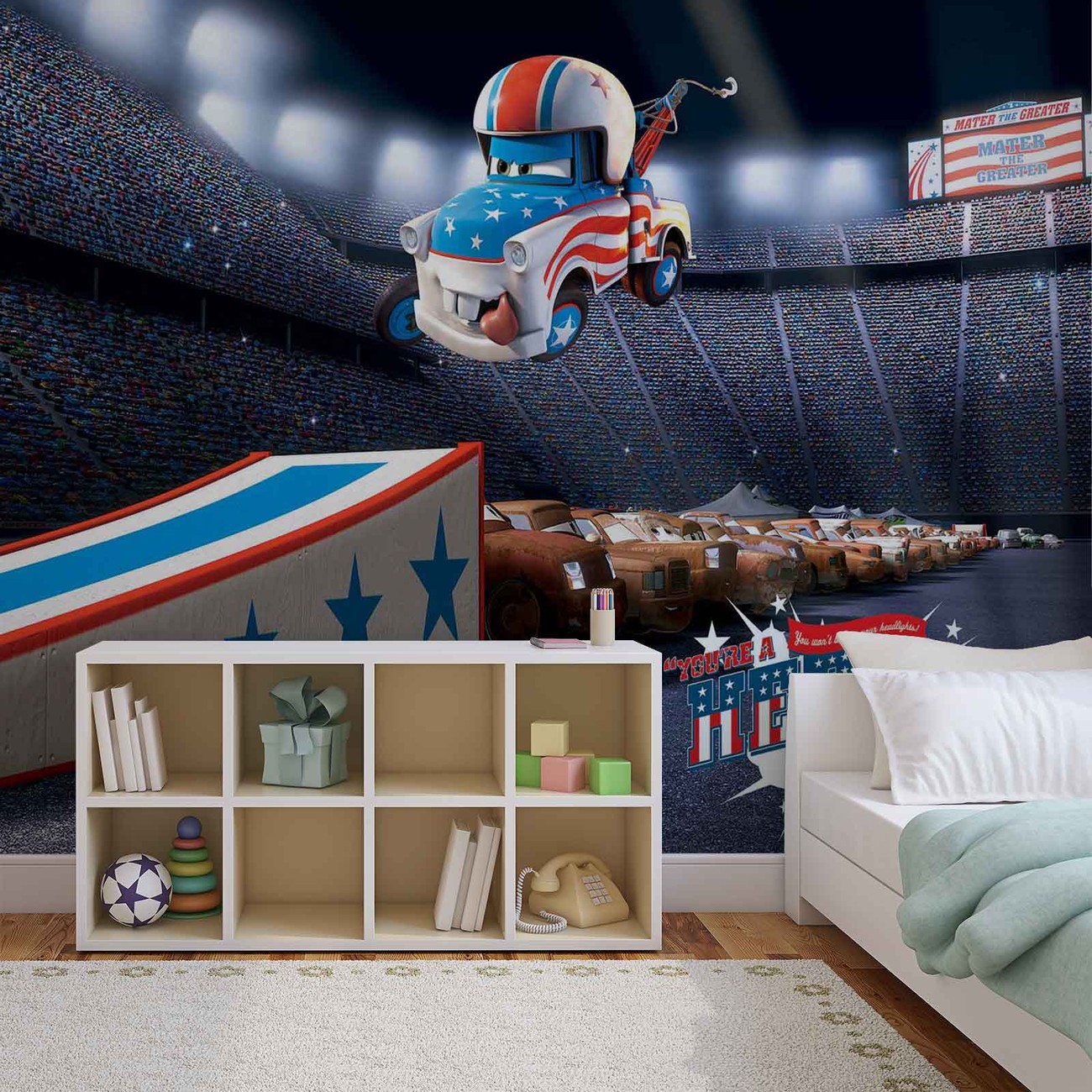 Disney Auta Fototapeta, Tapeta | Kup na Posters.pl