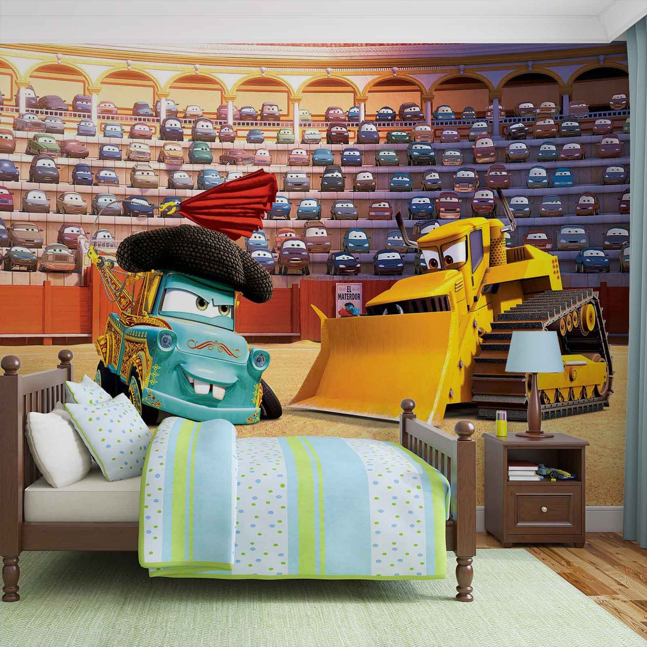 Disney Cars Fototapeta, Tapeta | Kup na Posters.pl