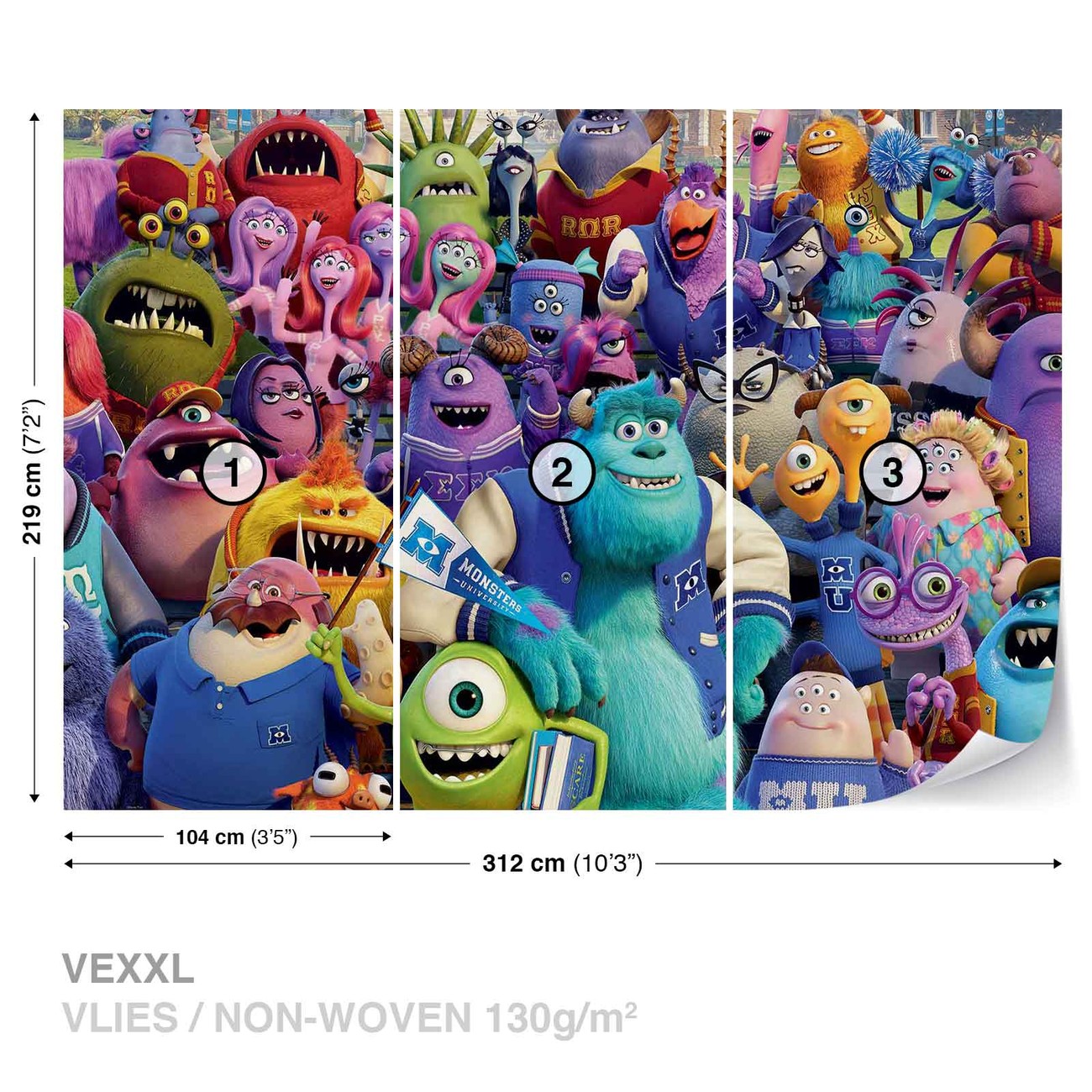 Disney Potwory i spółka Fototapeta, Tapeta | Kup na Posters.pl