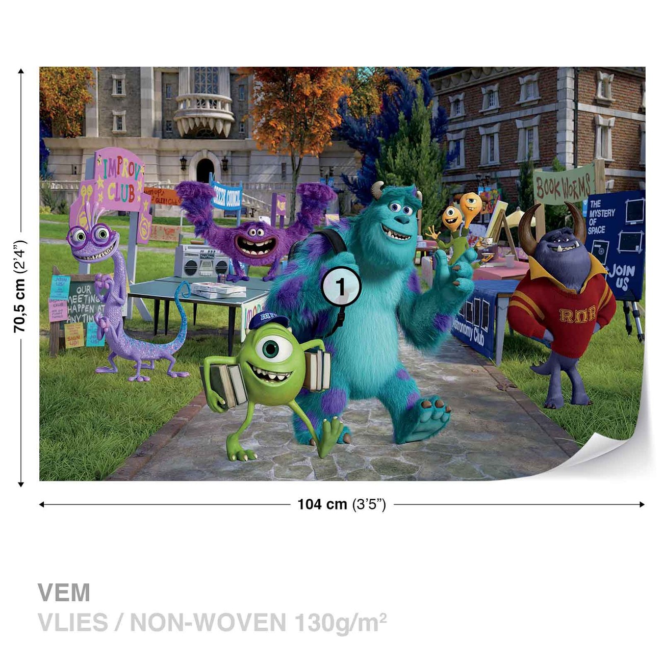 Disney Potwory i spółka Fototapeta, Tapeta | Kup na Posters.pl