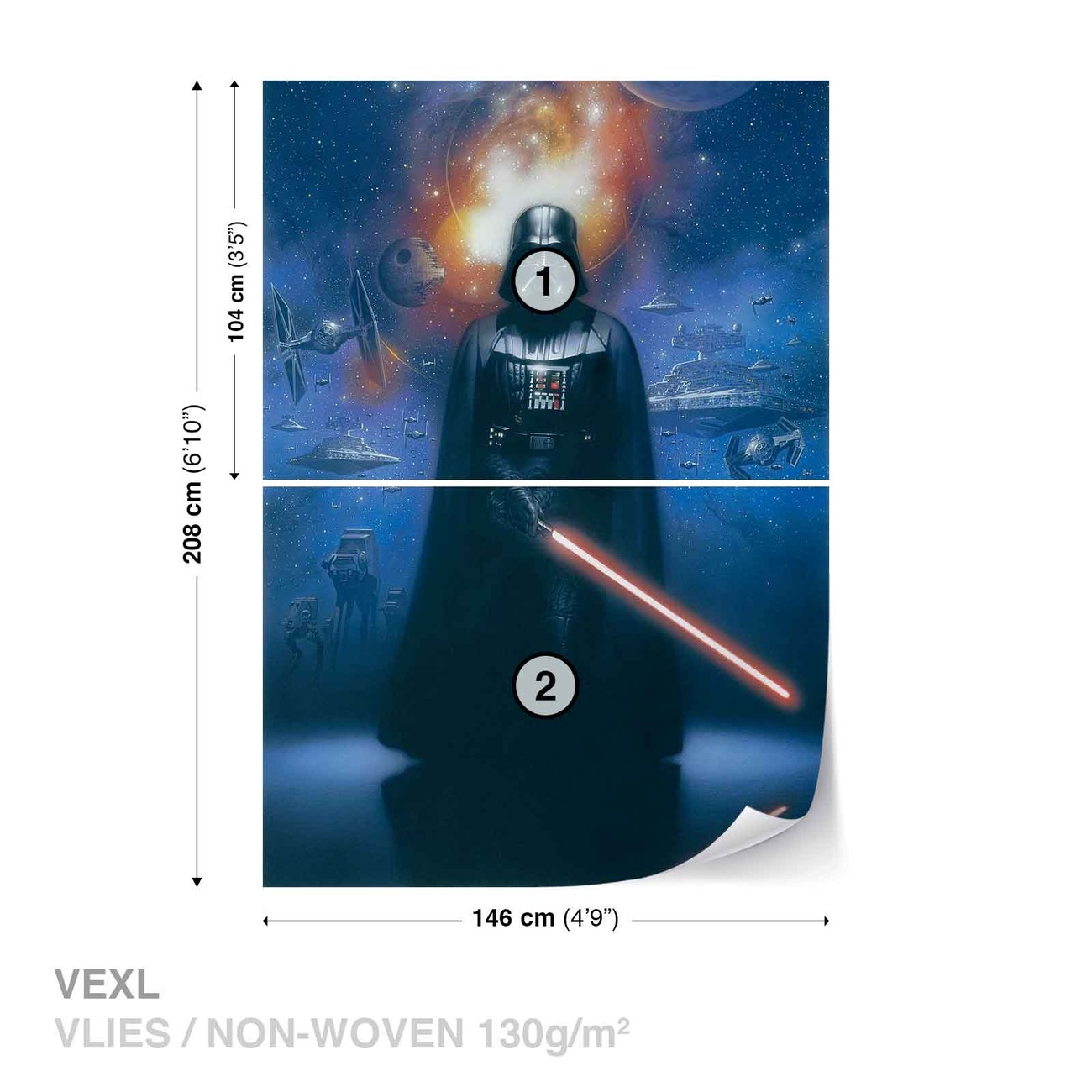 Star Wars Darth Vader fototapeta, tapeta na zeď na Posters.cz