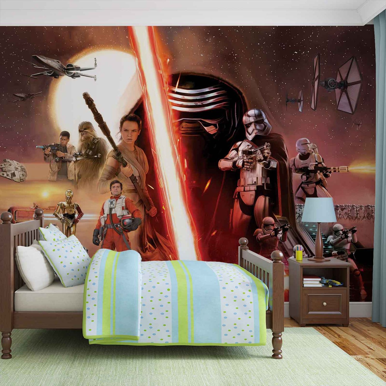 Star Wars Force Awakens fototapeta, tapeta na zeď na Posters.cz