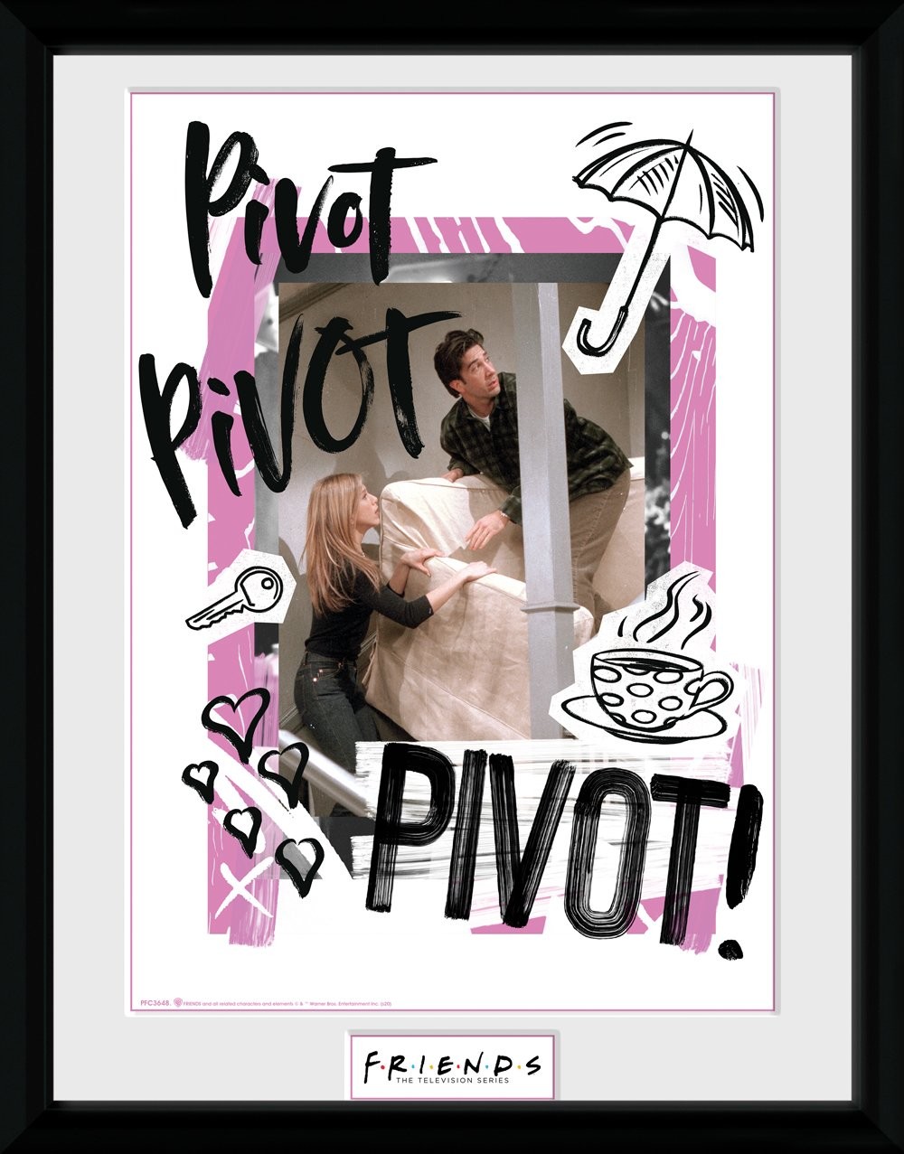 Poster con cornice Friends - Pivot | Poster, quadri | Europosters