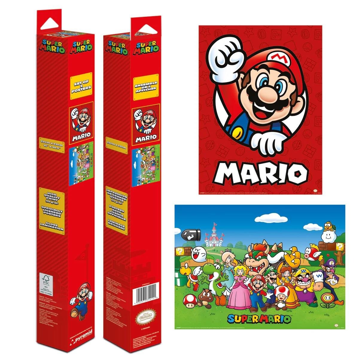Set de regalo Super Mario - Characters | Ideas para regalos originales ...