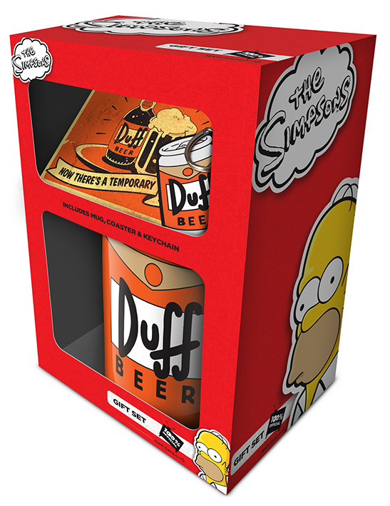 Cadeauset The Simpsons - Duff | Tips voor originele cadeaus | Europosters