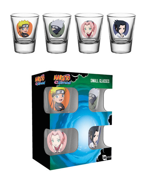 Glass Naruto Shippuden - Chibi | Tips for original gifts | UKposters