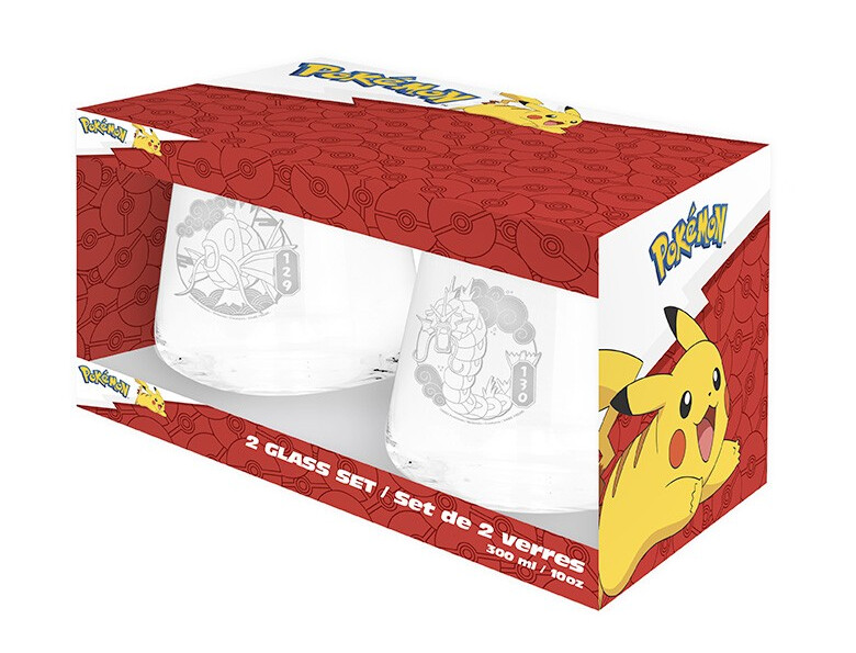 Glass Pokemon - Magikarp & Gyarados | Tips for original gifts | UKposters