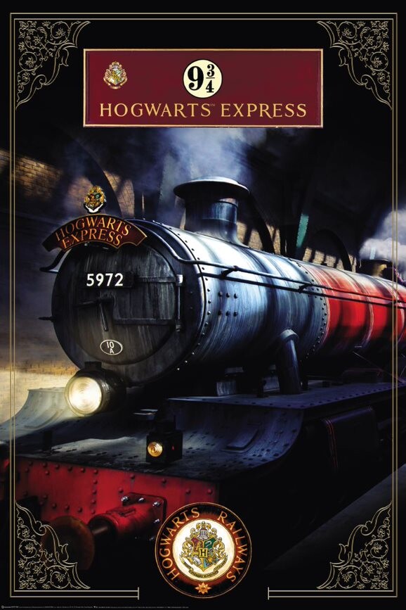 Poster da parete grandi Harry Potter - Hogwarts Express | Poster sul ...
