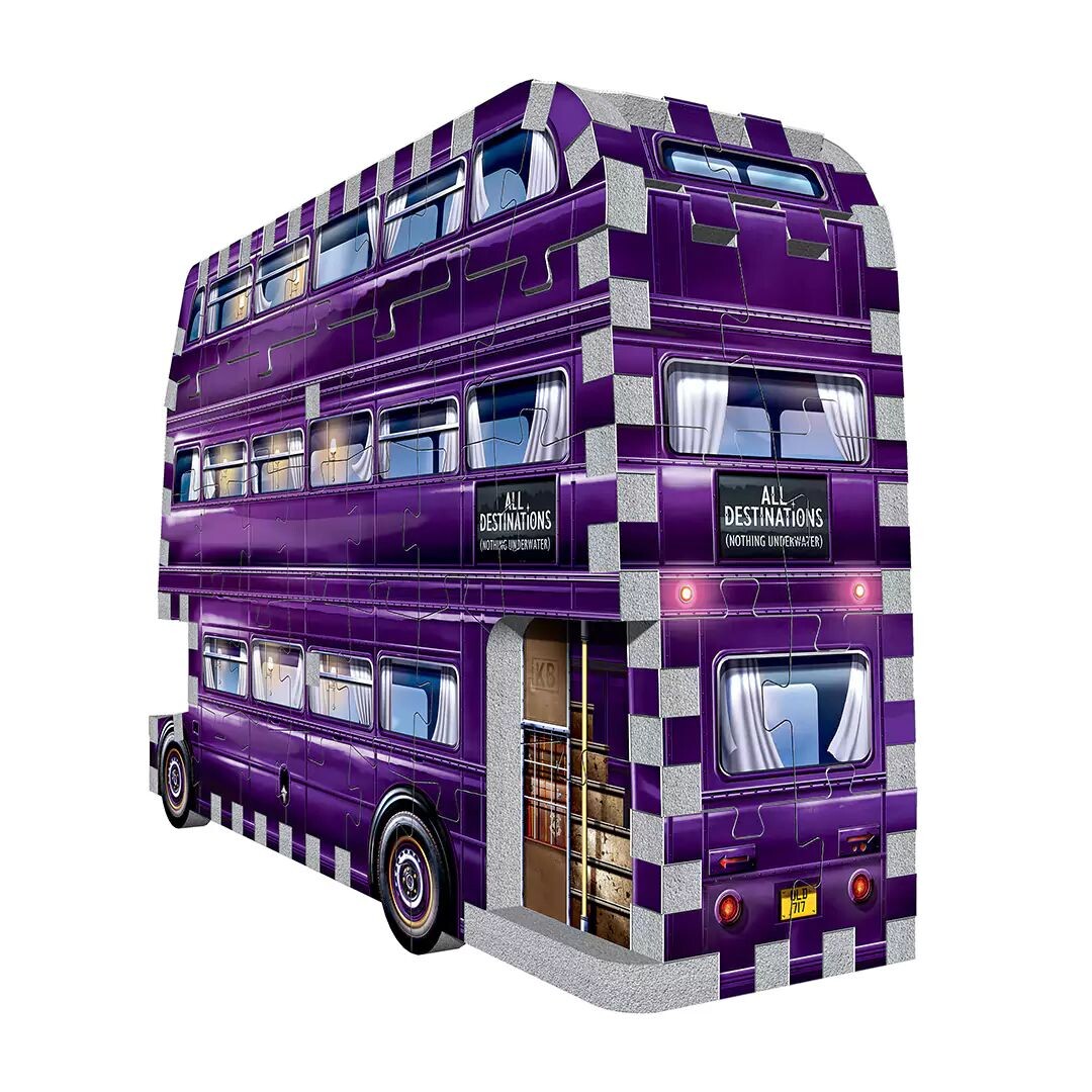 Puzzle Harry Potter - Knight bus | Nápady na originálne darčeky ...