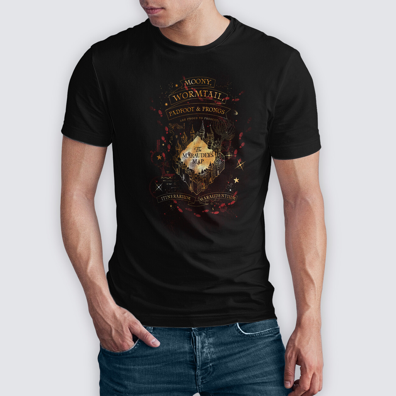 Tričkó Harry Potter - The Marauder's Map | Nápady na originálne darčeky ...