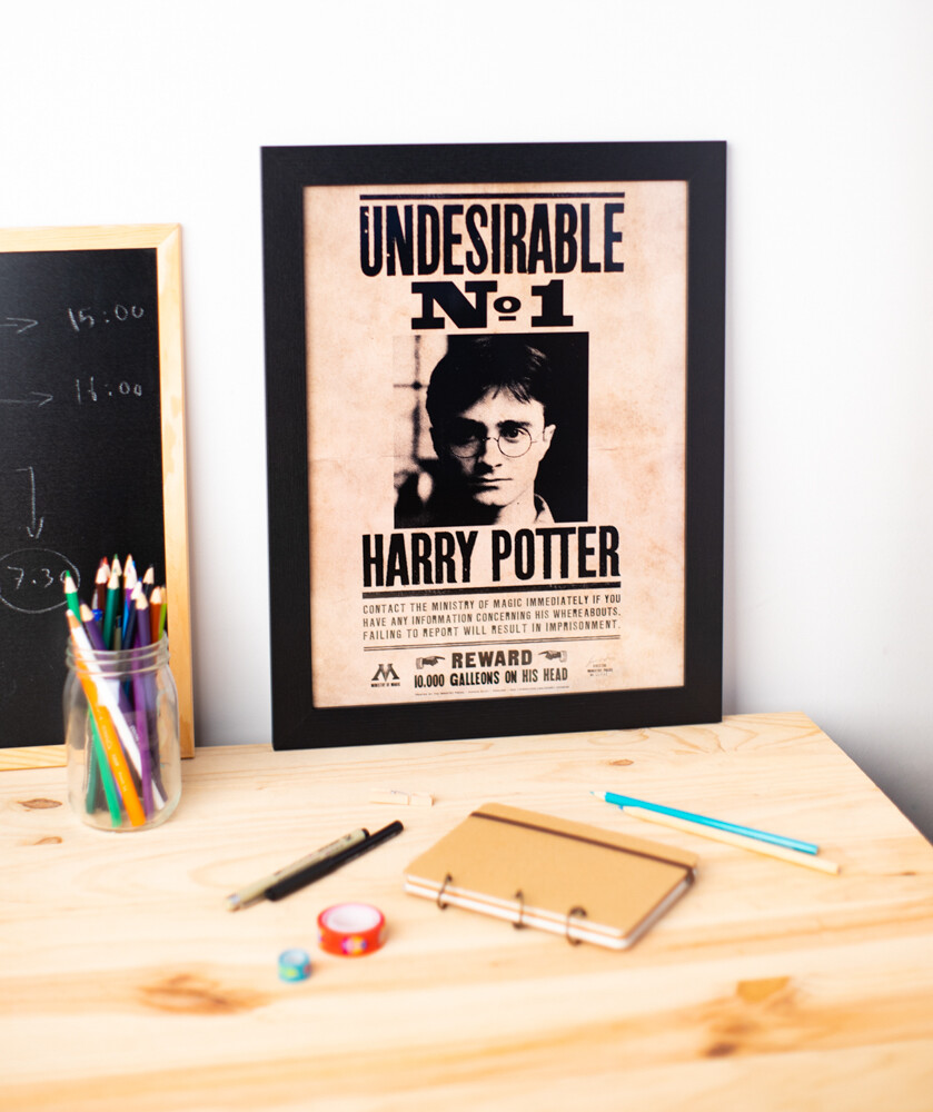 Poster con cornice Harry Potter - Undesirable N.1 | Poster, quadri ...