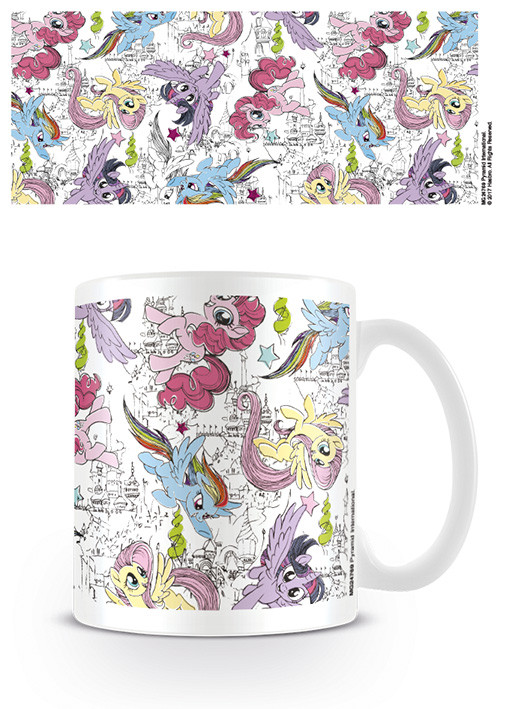 Hrnek My Little Pony: Film - Scribble Ponies | Tipy na originální dárky ...