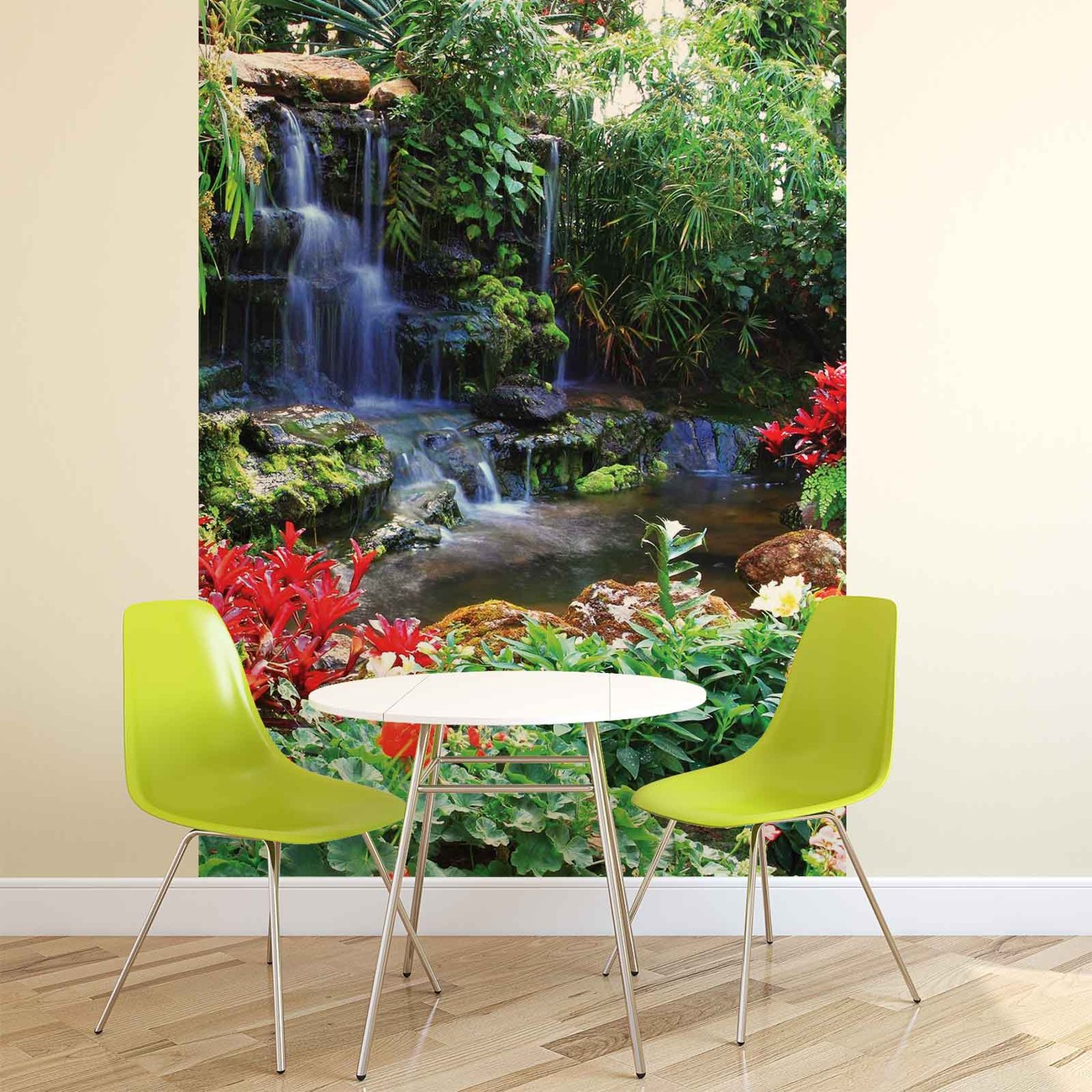 Waterfall Forest Nature Fotobehang, Behang - Bestel nu op EuroPosters.nl