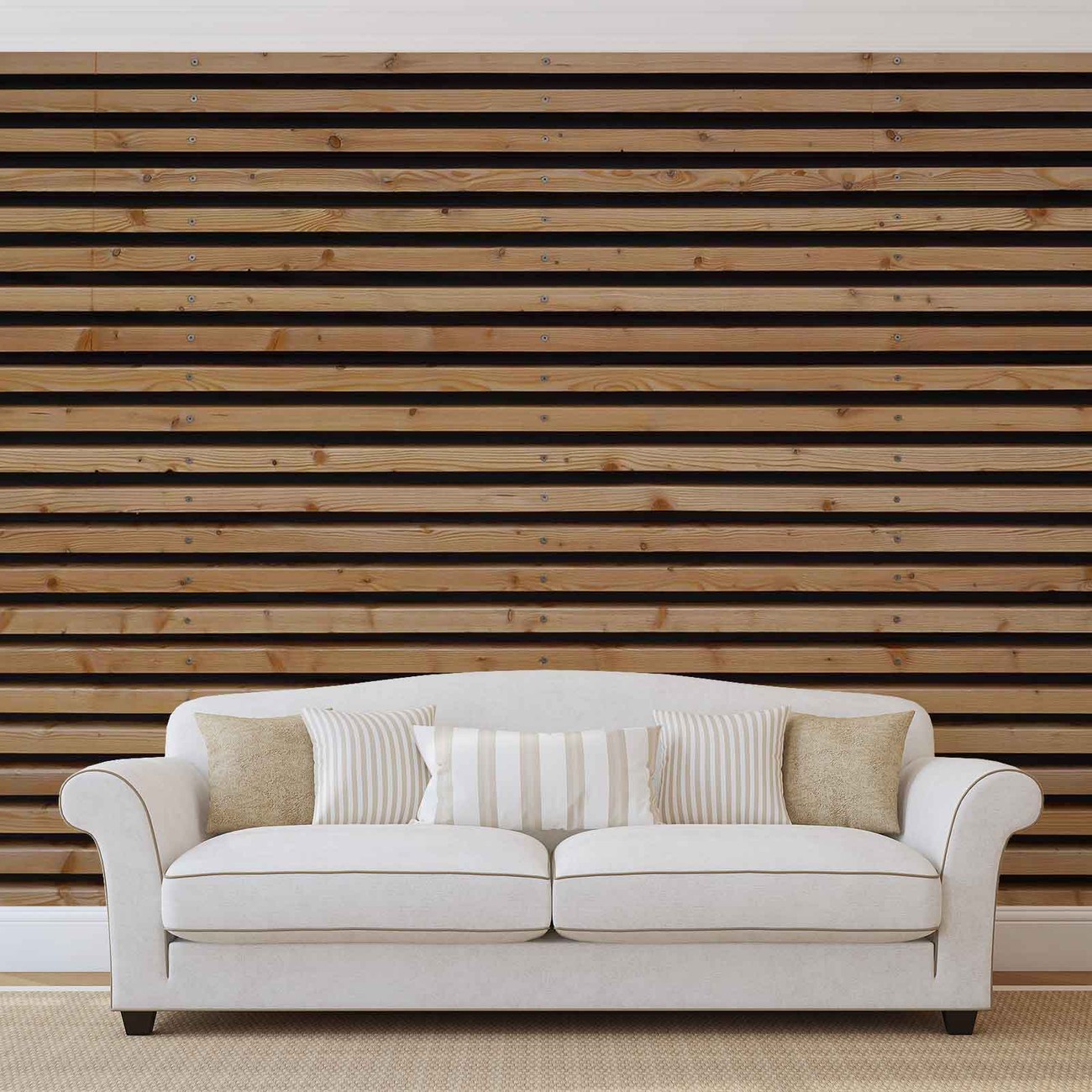 Wood Slats Wall Mural | Buy online at UKposters