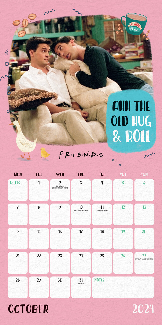 Friends - Kalendáře na zeď 2024 | Kup na Posters.cz