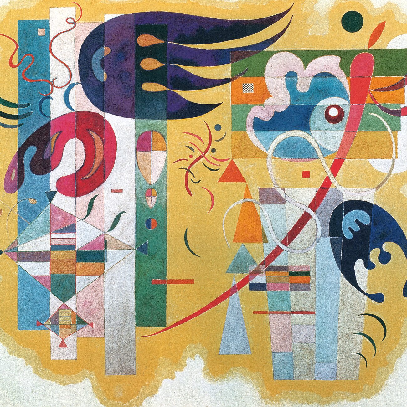 Wassily Kandinsky - Floating Structures - Kalendáře na zeď 2024 | Kup na Posters.cz