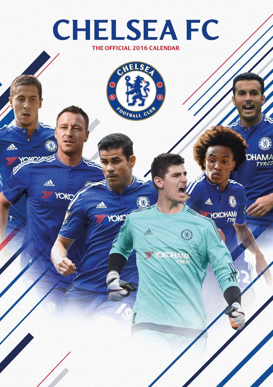 Chelsea FC - Väggkalendrar 2016 | Köp på Europosters