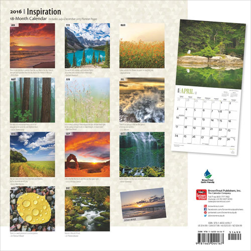 Inspiration - Wandkalender | bei Europosters