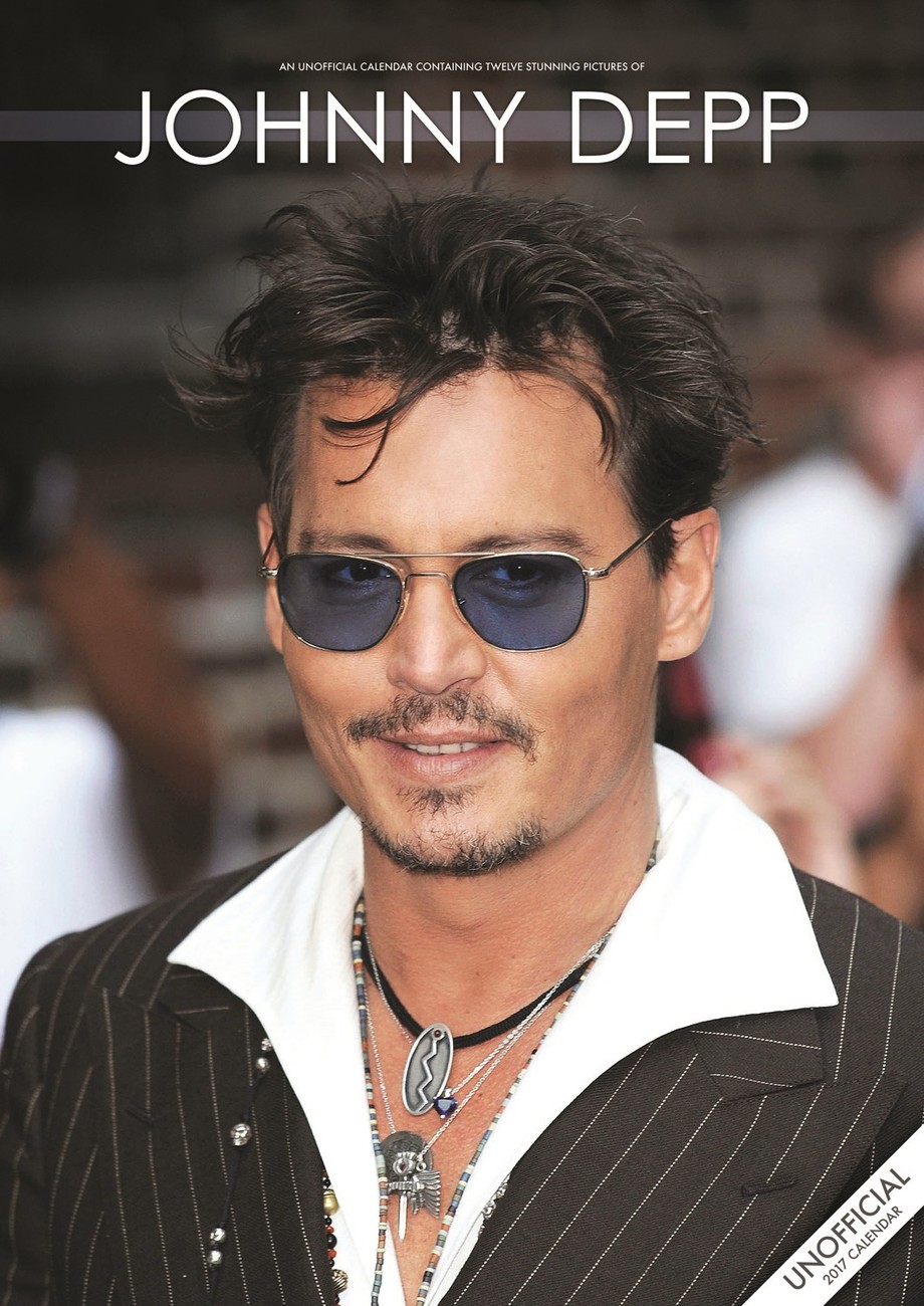 Johnny Depp - Wandkalender 2017 | Kaufen bei Europosters
