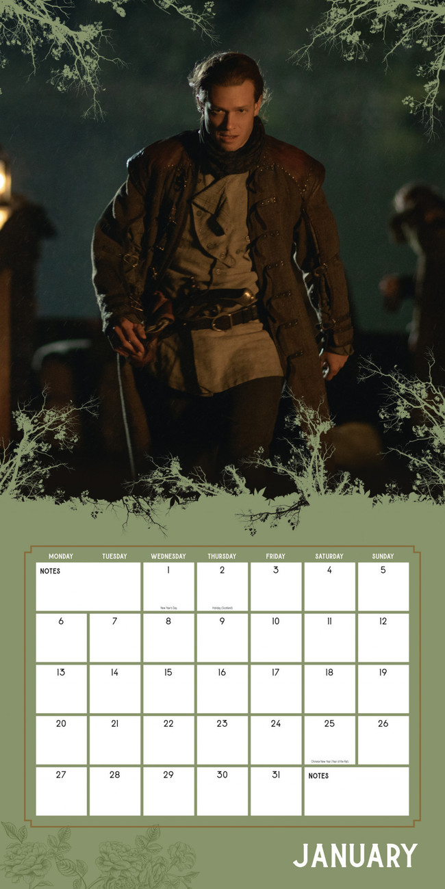 Outlander - Wandkalender 2026 | Kaufen bei Europosters