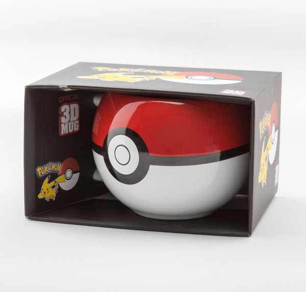 Krus Pokemon - Pokeball 3D | Ideer til originale gaver